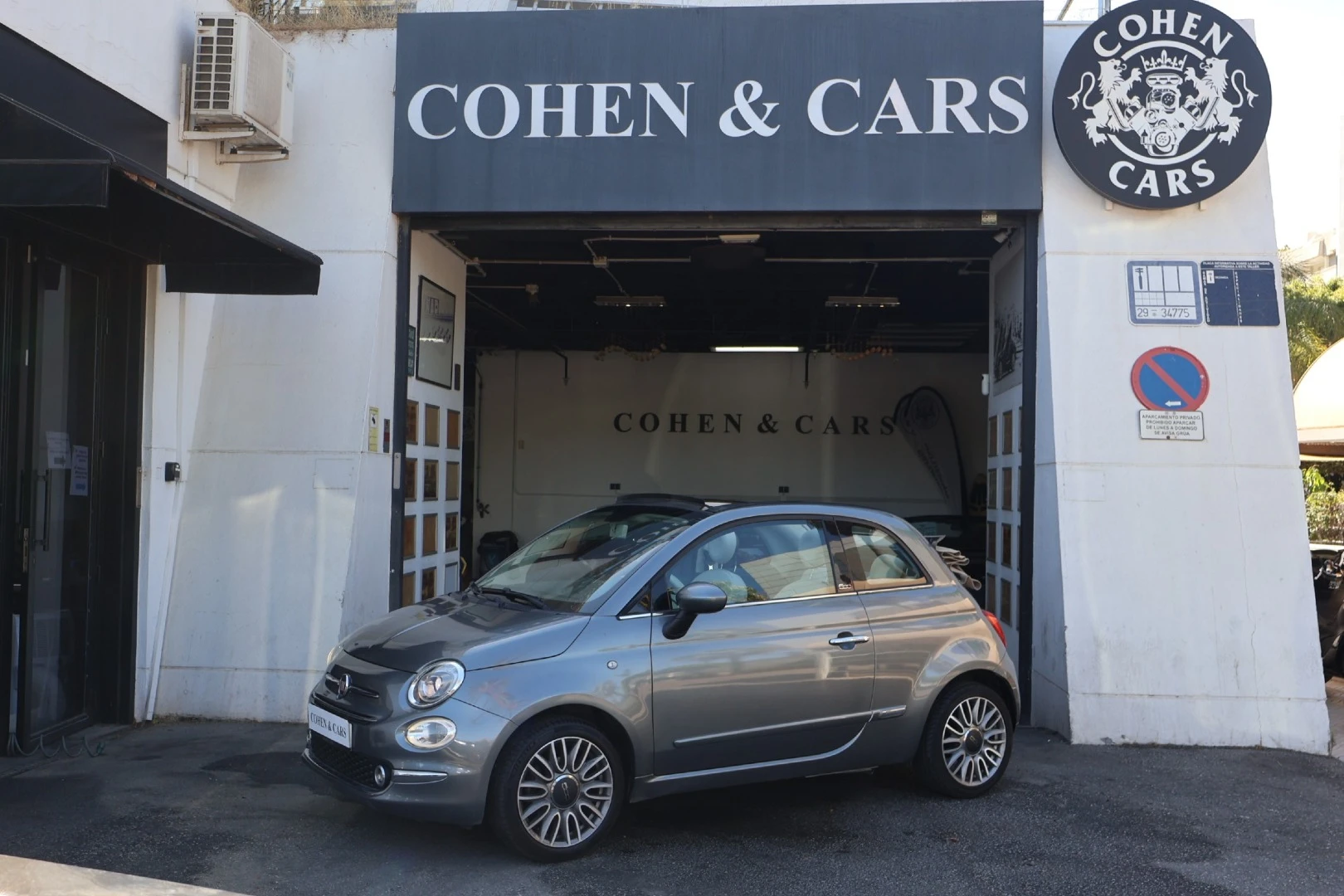 Fiat 500 Cabrio 1.2 70cv Auto *NATIONAL* - Cohen & Cars